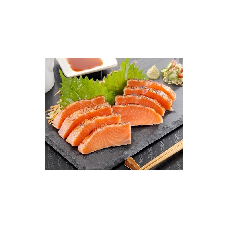 Sashimi Saumon Tataki Spicy